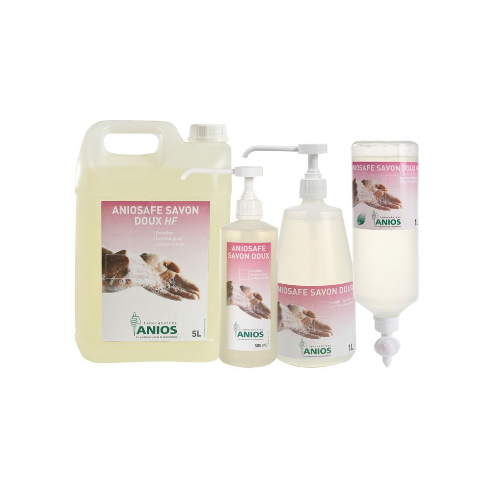 Aniosafe, savon doux Haute Fréquence, gel Anios - LD Medical Aniosafe, savon doux Haute Fréquence, gel Anios - LD Medical