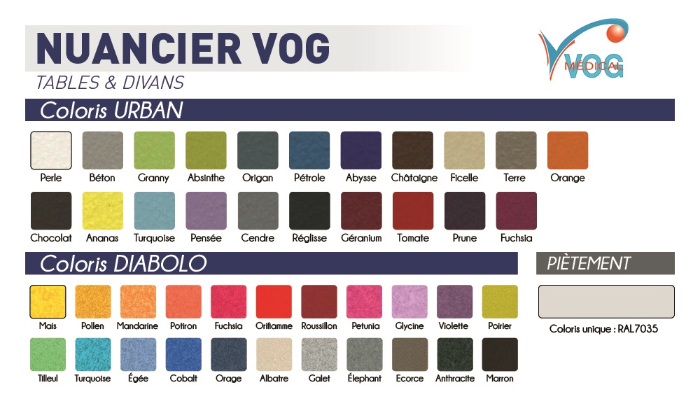 Tabouret gamme Onda avec commande au pied Vog - LD Medical